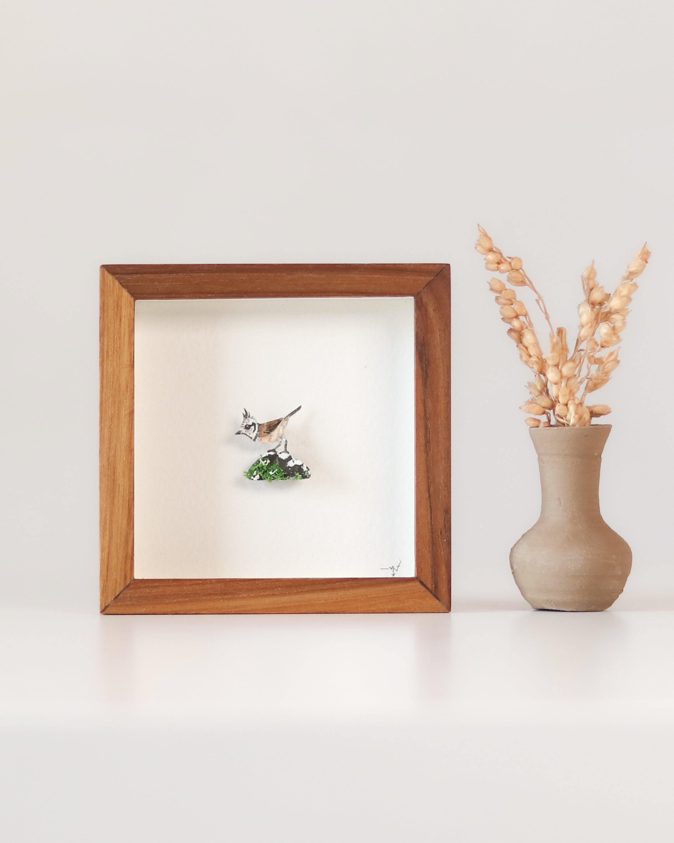 Crested Tit – The Paper Ark